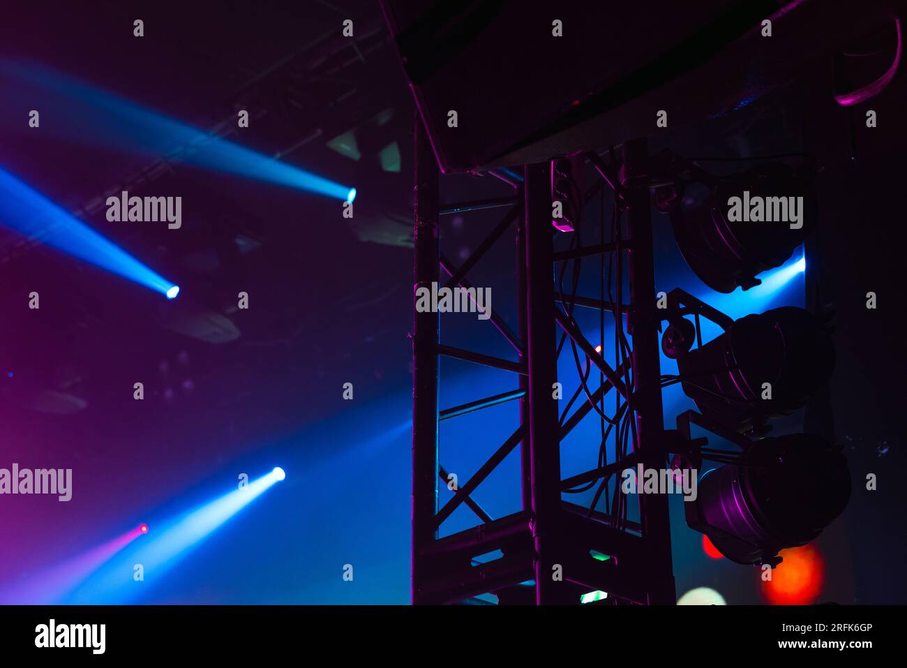 Stage ramp colorful lights hi-res stock photography and images - Alamy