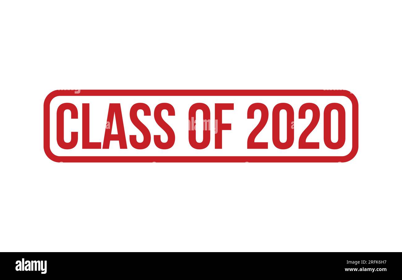 Red Class of 2020 Rubber Stamp Seal Vector Stock Vector Image & Art - Alamy