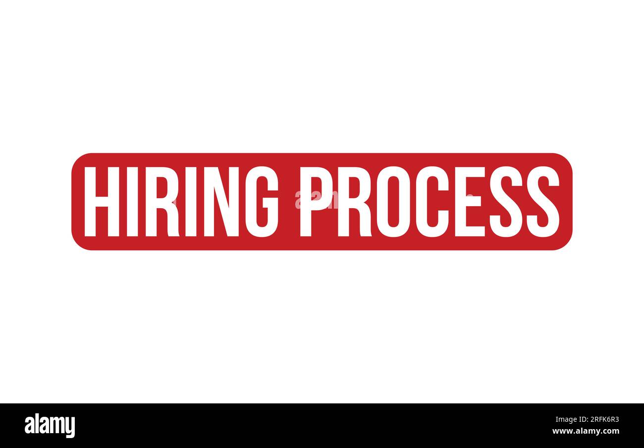Hiring process rubber stamp hi-res stock photography and images - Alamy