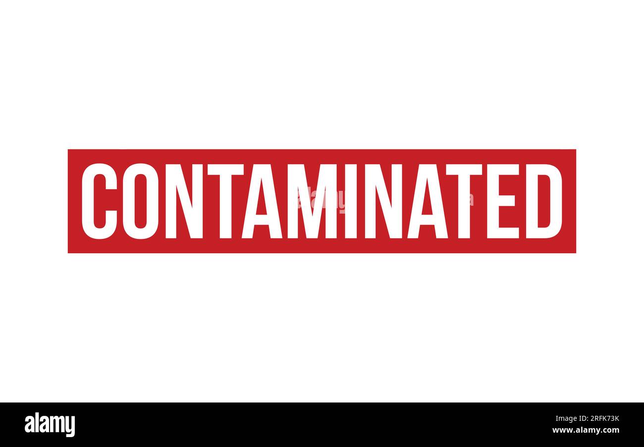 Contaminated Rubber Stamp Seal Vector Stock Vector Image & Art - Alamy