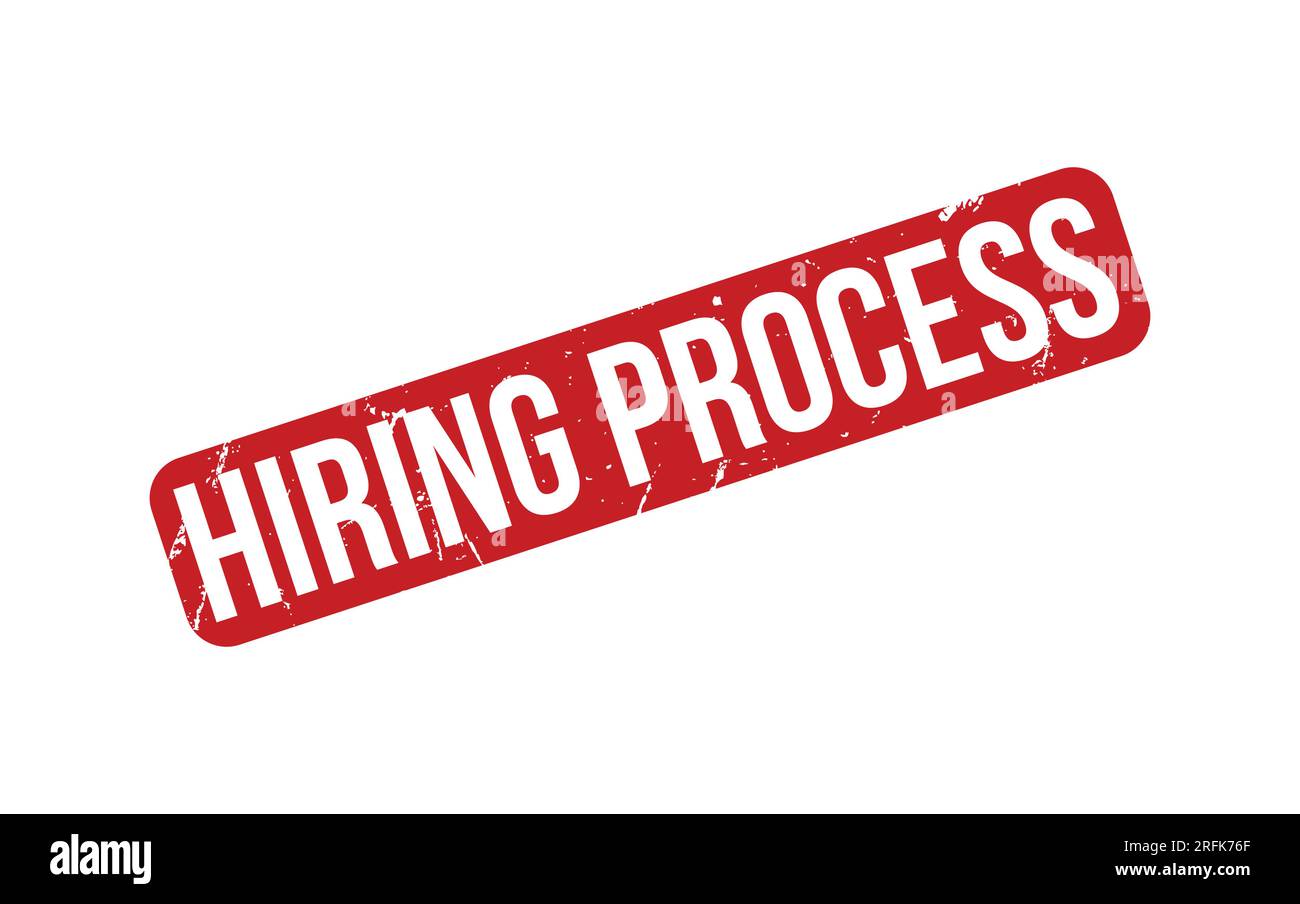 Hiring process rubber stamp hi-res stock photography and images - Alamy