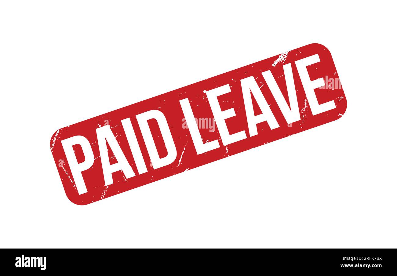 Paid Leave rubber grunge stamp seal vector Stock Vector Image & Art - Alamy