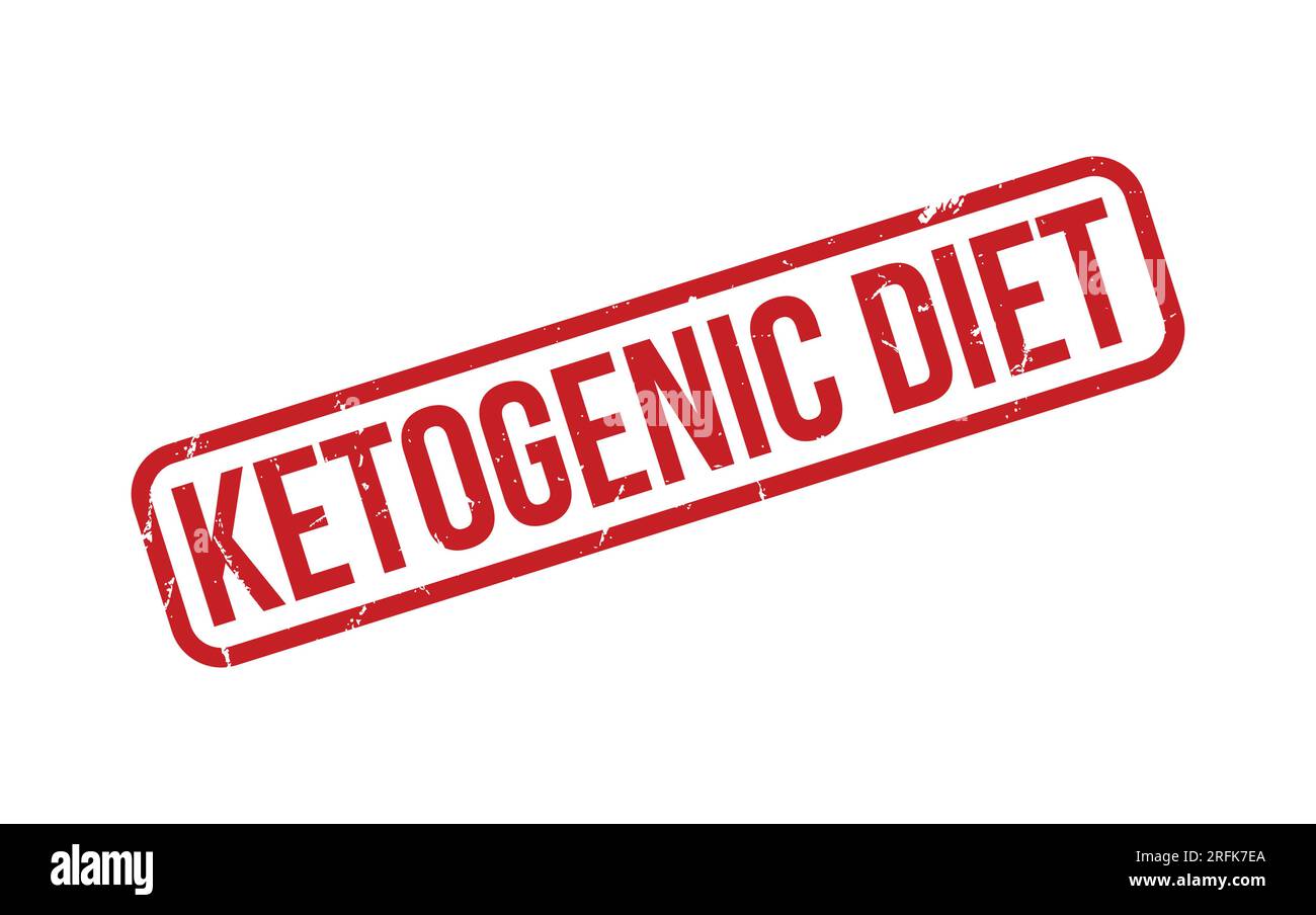 Red Ketogenic Diet Rubber Stamp Seal Vector Stock Vector Image & Art ...