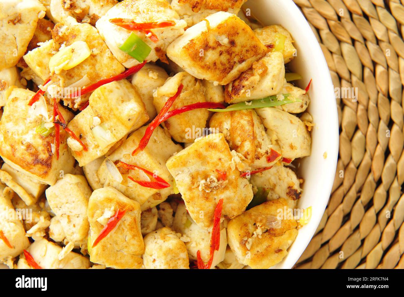 Spicy hot bean curd Stock Photo - Alamy