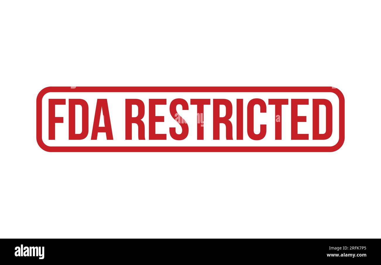 Fda restricted stamp hi-res stock photography and images - Alamy