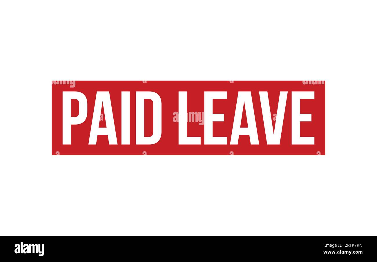 Paid Leave Rubber Stamp Seal Vector Stock Vector Image & Art - Alamy