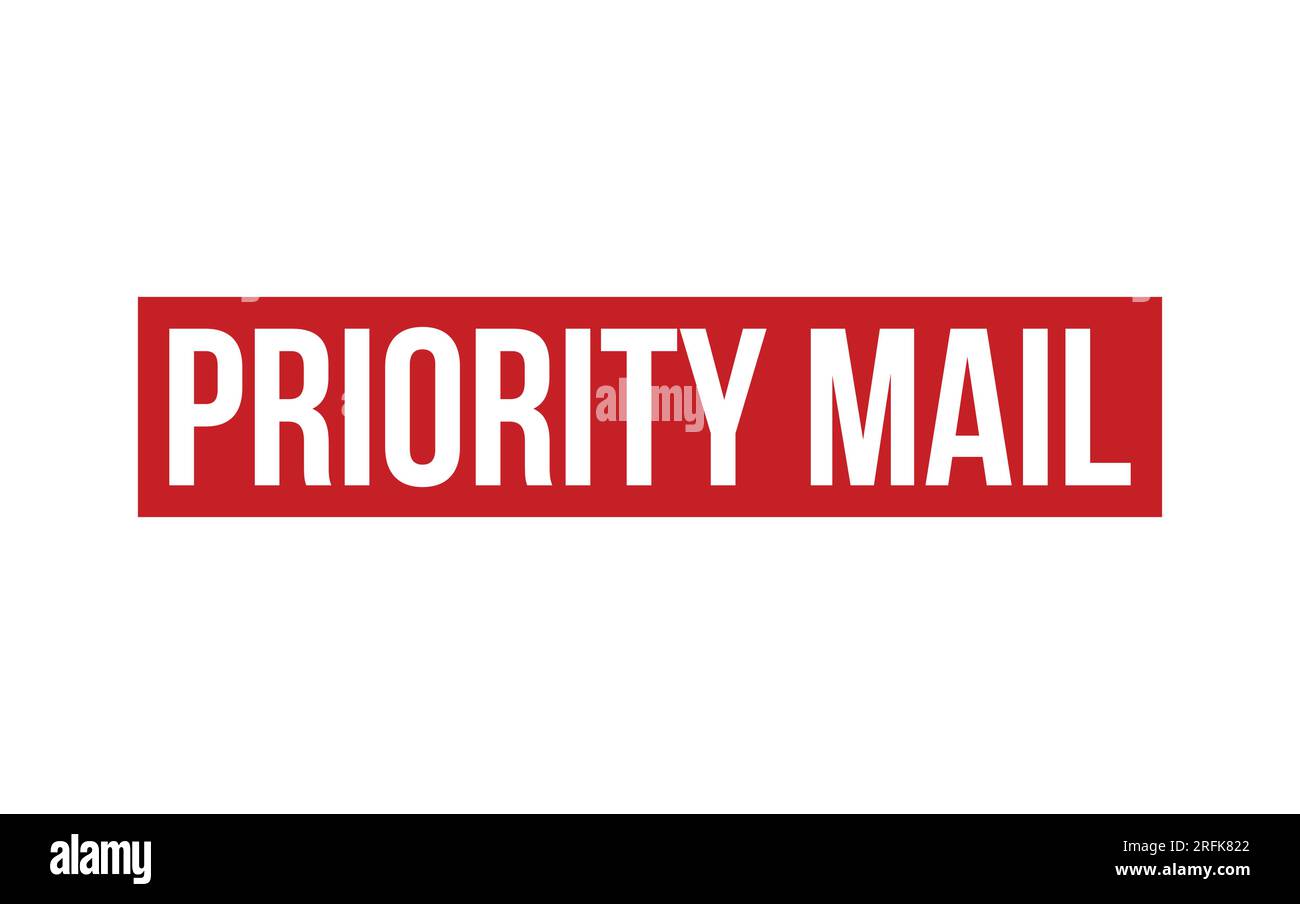 Priority mail label hi-res stock photography and images - Alamy