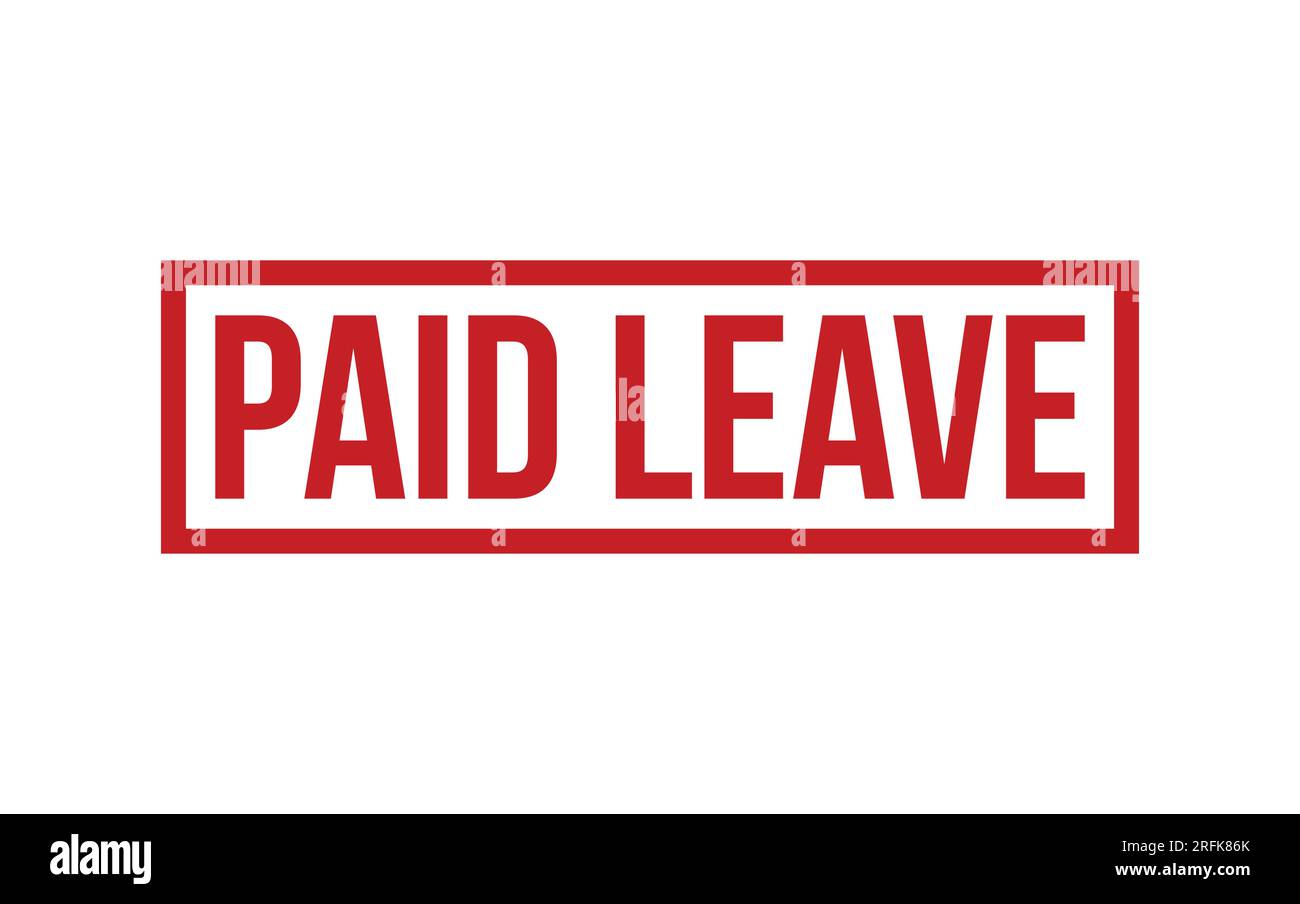 Paid leave seal hi-res stock photography and images - Alamy