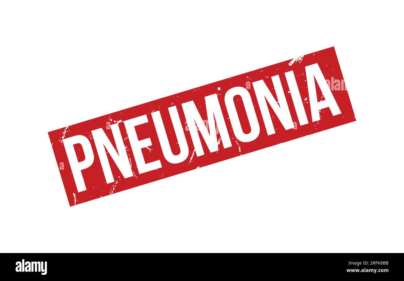 Pneumonia Rubber Stamp Seal Vector Stock Vector Image & Art - Alamy