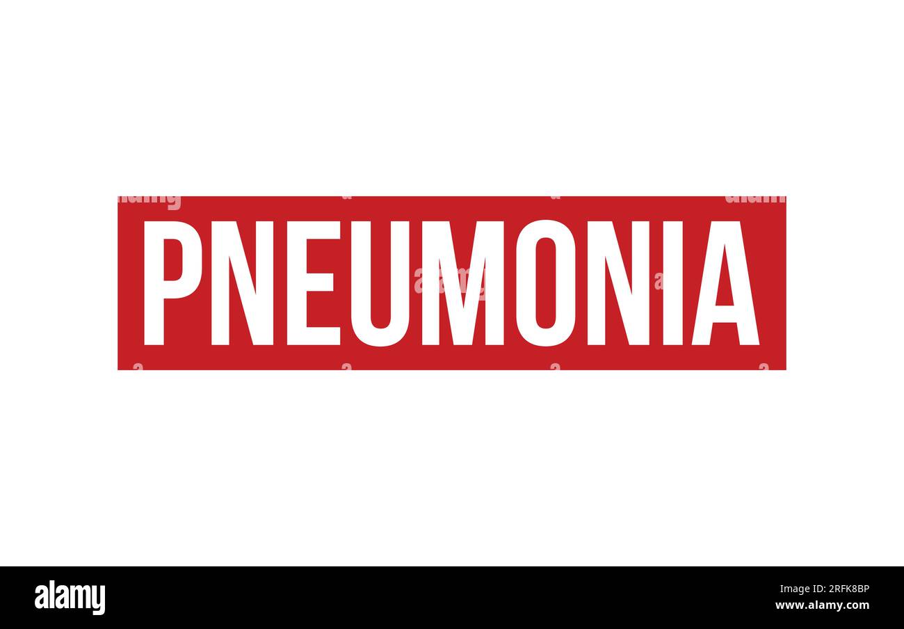 Pneumonia Rubber Stamp Seal Vector Stock Vector Image & Art - Alamy