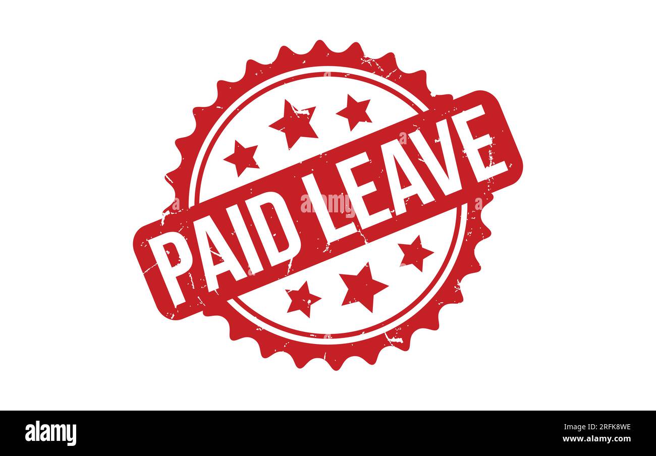Paid Leave rubber grunge stamp seal vector Stock Vector Image & Art - Alamy