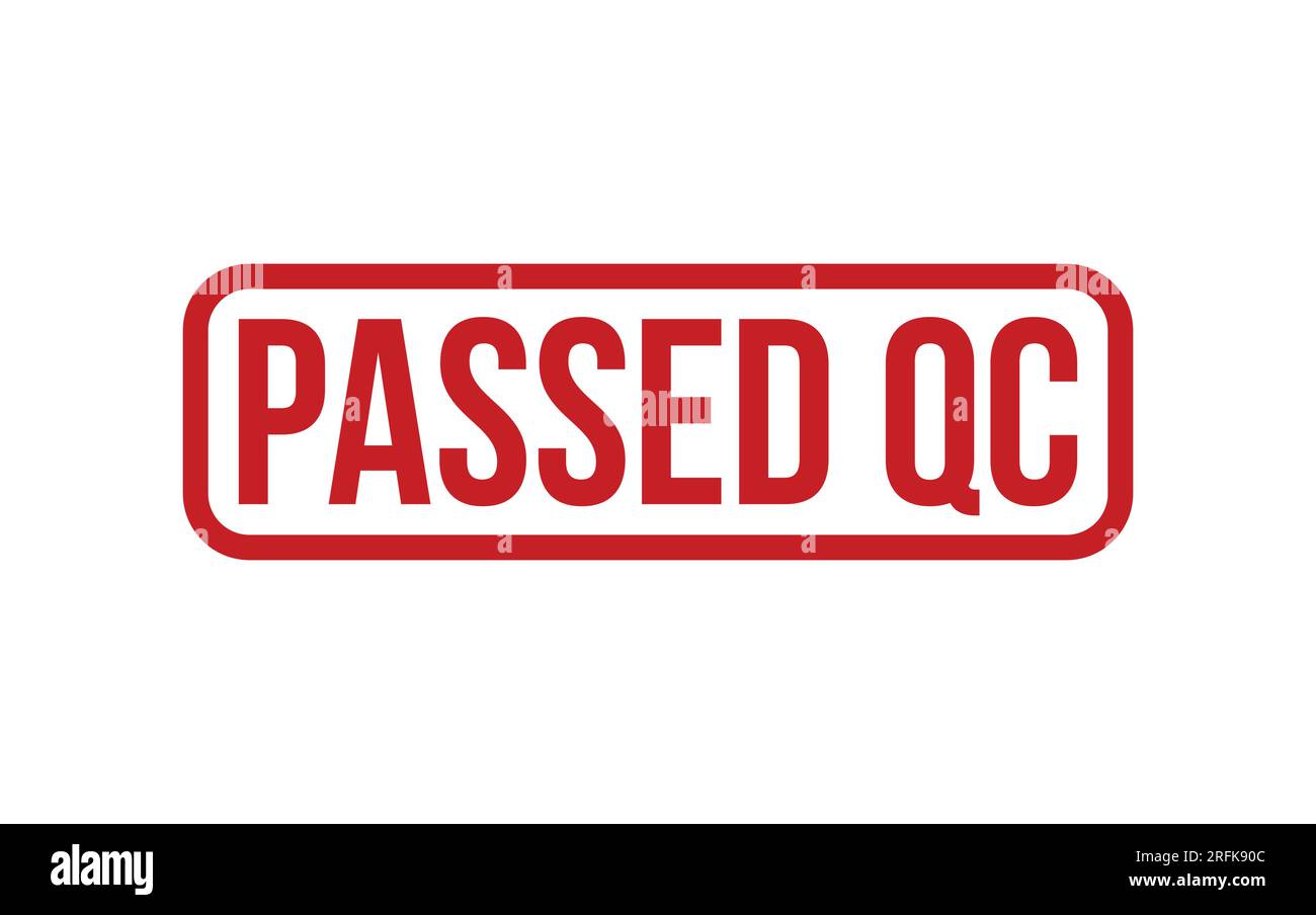 Passed qc seal hi-res stock photography and images - Alamy