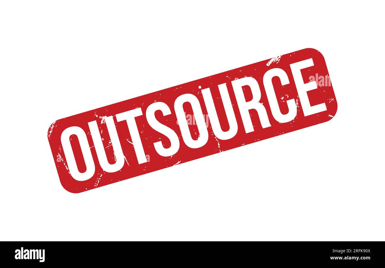 Outsource vector vectors hi-res stock photography and images - Alamy
