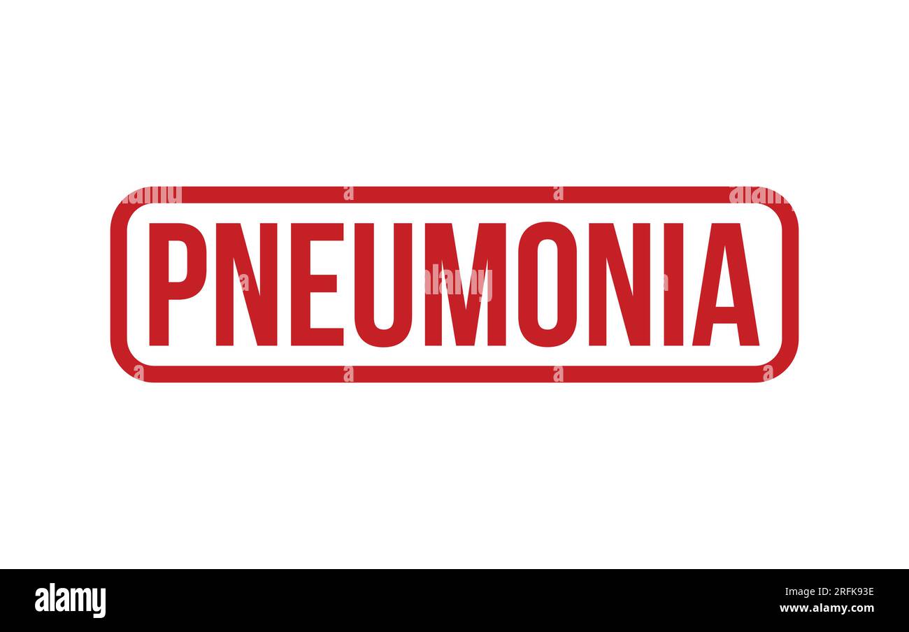 Red Pneumonia Rubber Stamp Seal Vector Stock Vector Image & Art - Alamy