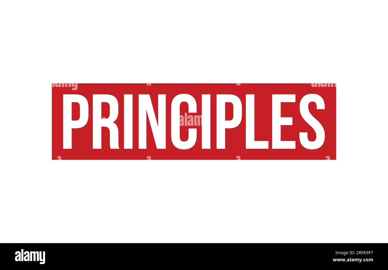 Principles Rubber Stamp Seal Vector Stock Vector Image & Art - Alamy
