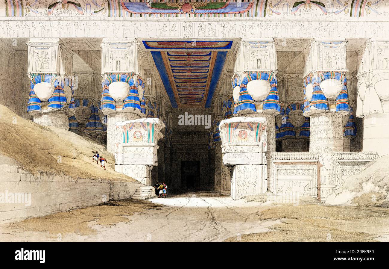 Illustration of temples hi-res stock photography and images - Alamy