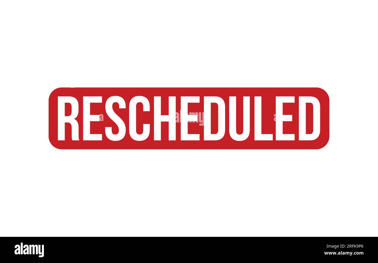 Rescheduled Cut Out Stock Images & Pictures - Alamy