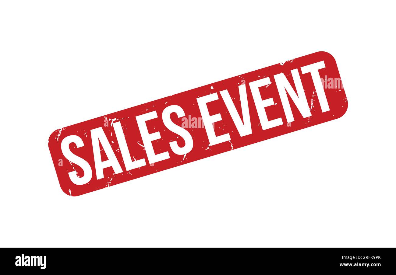 Sales event rubber stamp hi-res stock photography and images - Alamy