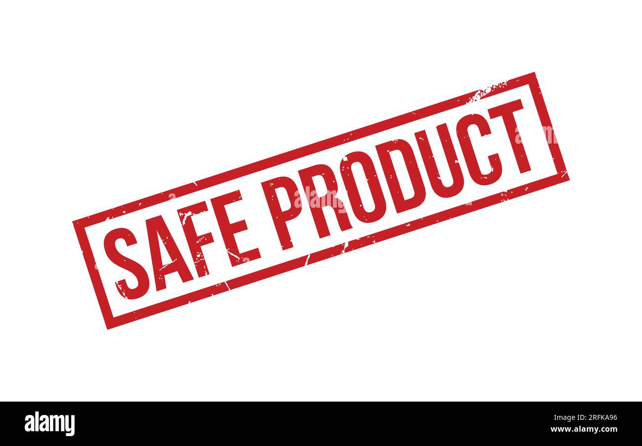 Red Safe Product Rubber Stamp Seal Vector Stock Vector Image & Art - Alamy