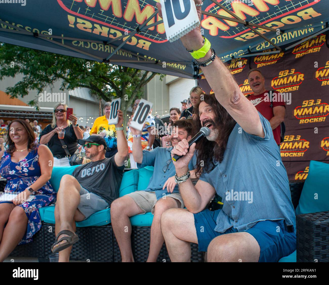 Valley Forge, United States. 03rd Aug, 2023. Judges deliver their ...