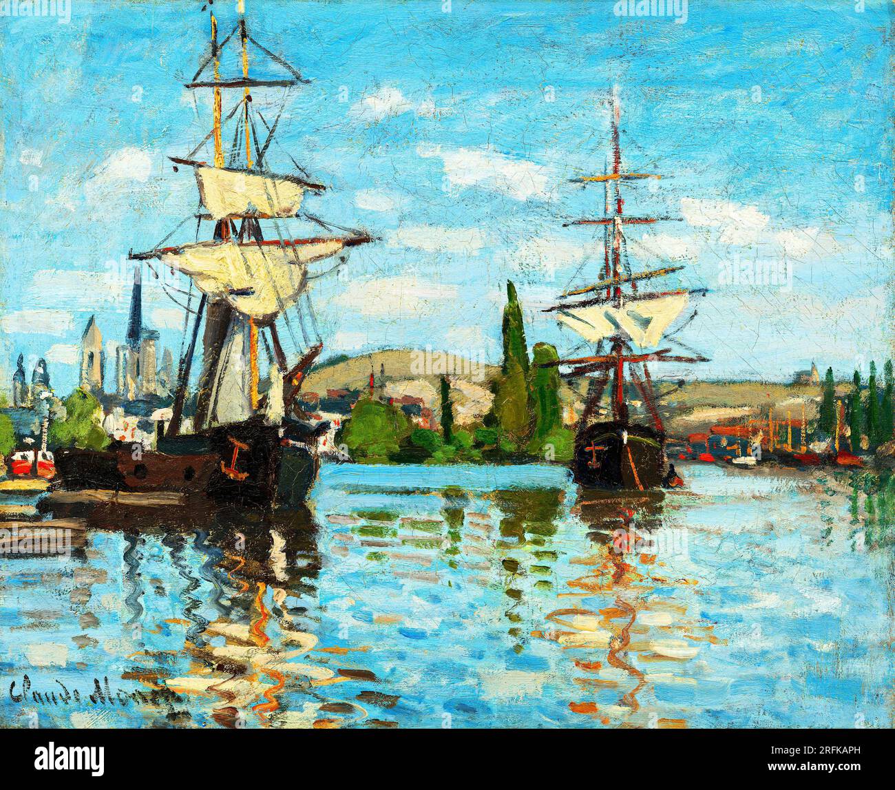 Claude monet house on the bank hi-res stock photography and images - Alamy