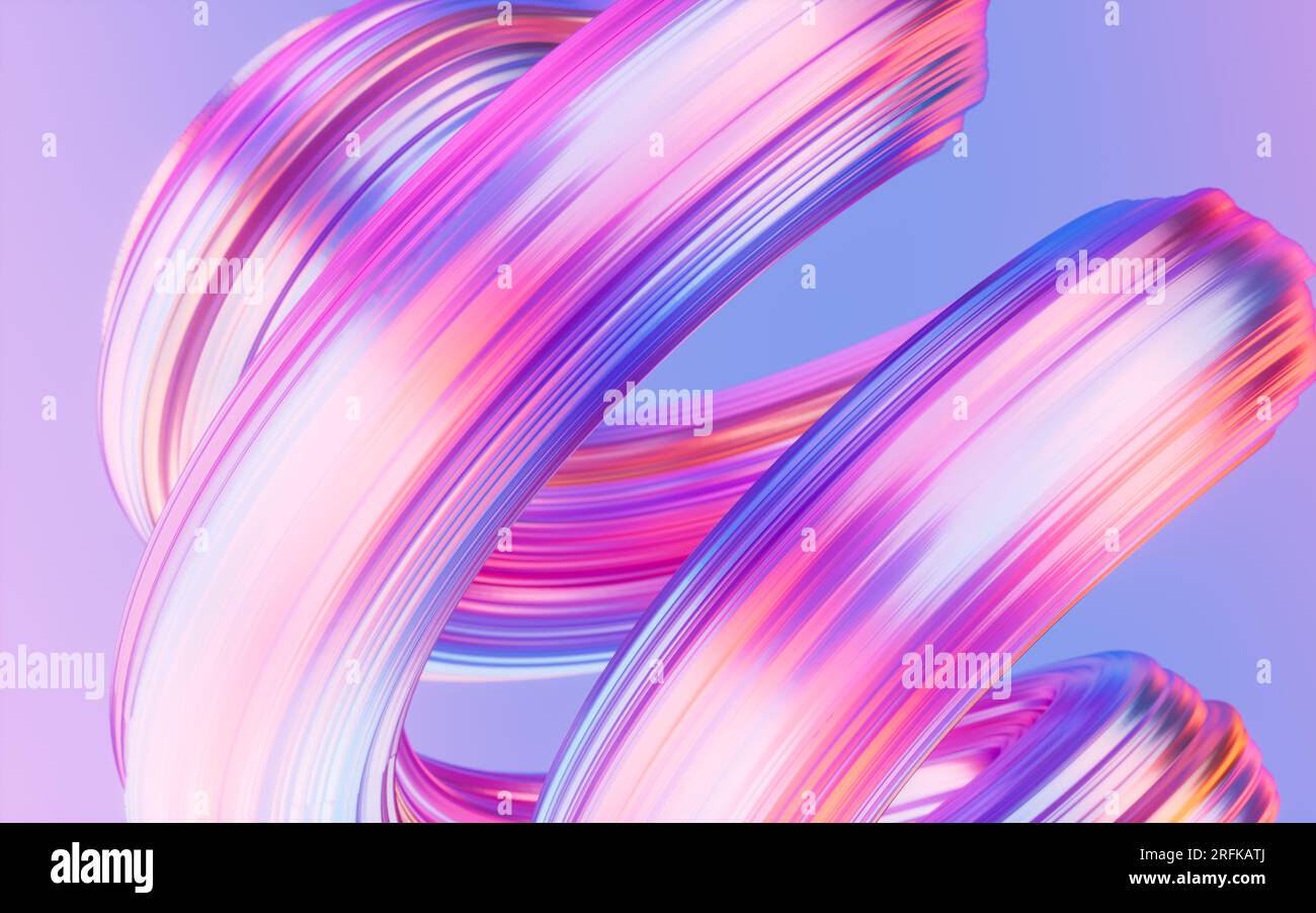 Pink abstract wavy background loop hi-res stock photography and images ...