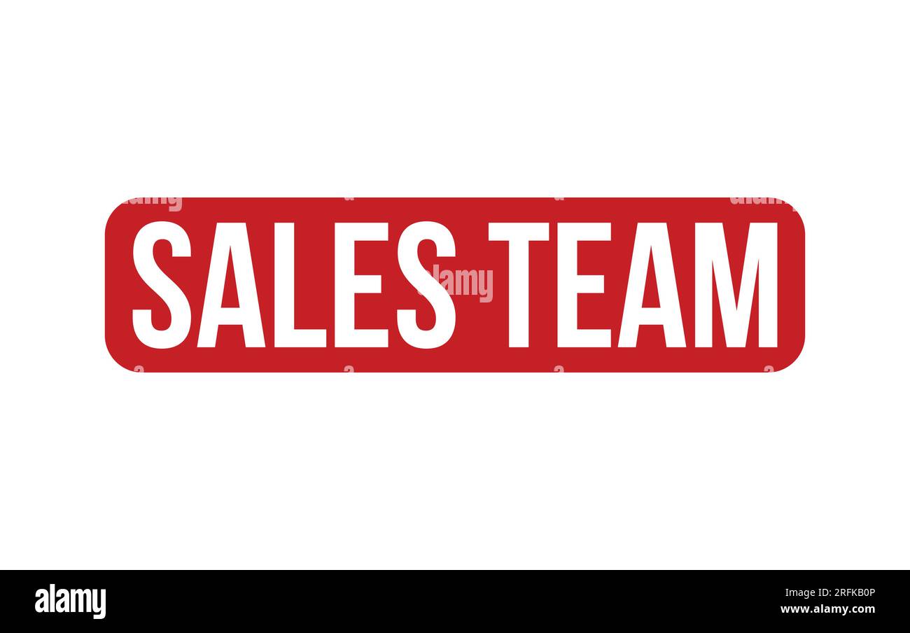 Sales Team Rubber Stamp Seal Vector Stock Vector Image & Art - Alamy