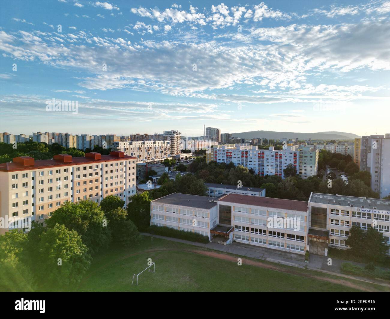 Bratislava - Petržalka District Skyline Stock Photo - Alamy