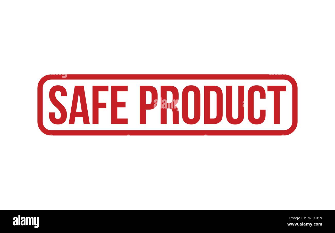 Red Safe Product Rubber Stamp Seal Vector Stock Vector Image & Art - Alamy
