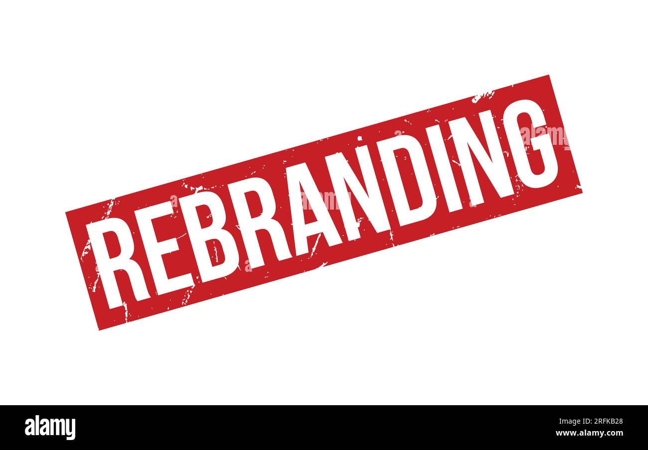 Rebranding Rubber Stamp Seal Vector Stock Vector Image & Art - Alamy