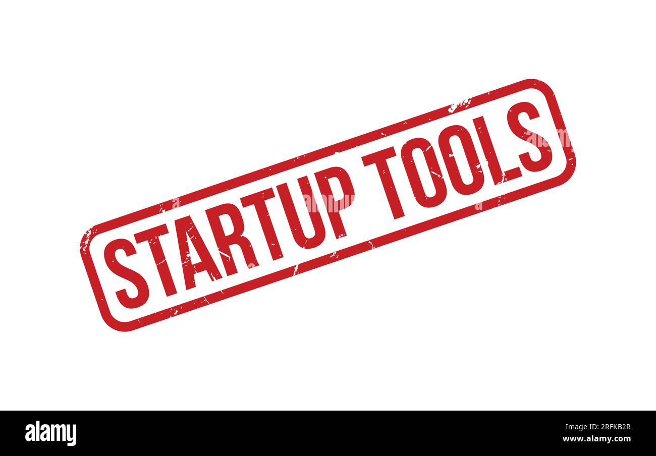 Red Startup Tools Rubber Stamp Seal Vector Stock Vector Image & Art - Alamy