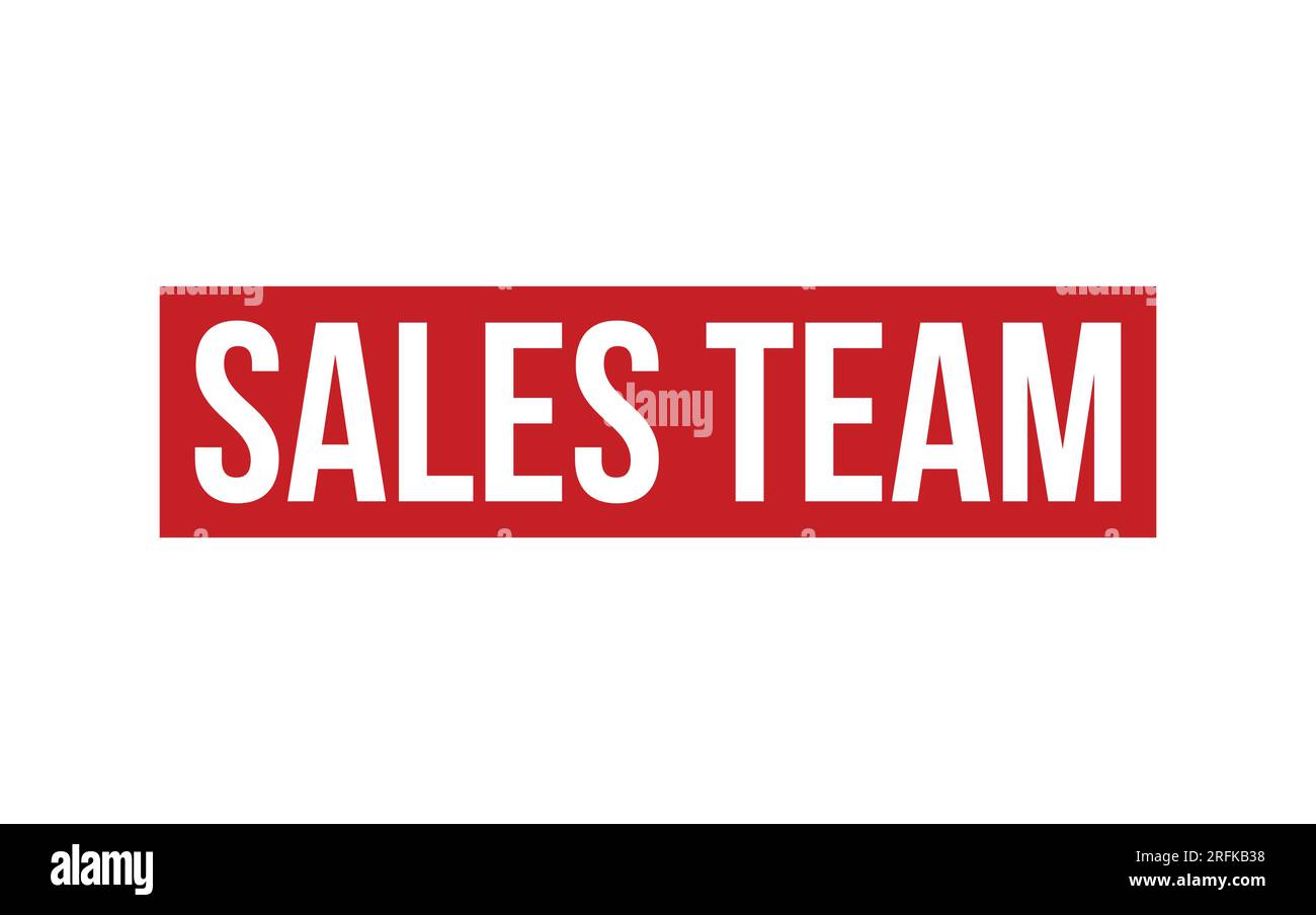 Sales Team Rubber Stamp Seal Vector Stock Vector Image & Art - Alamy