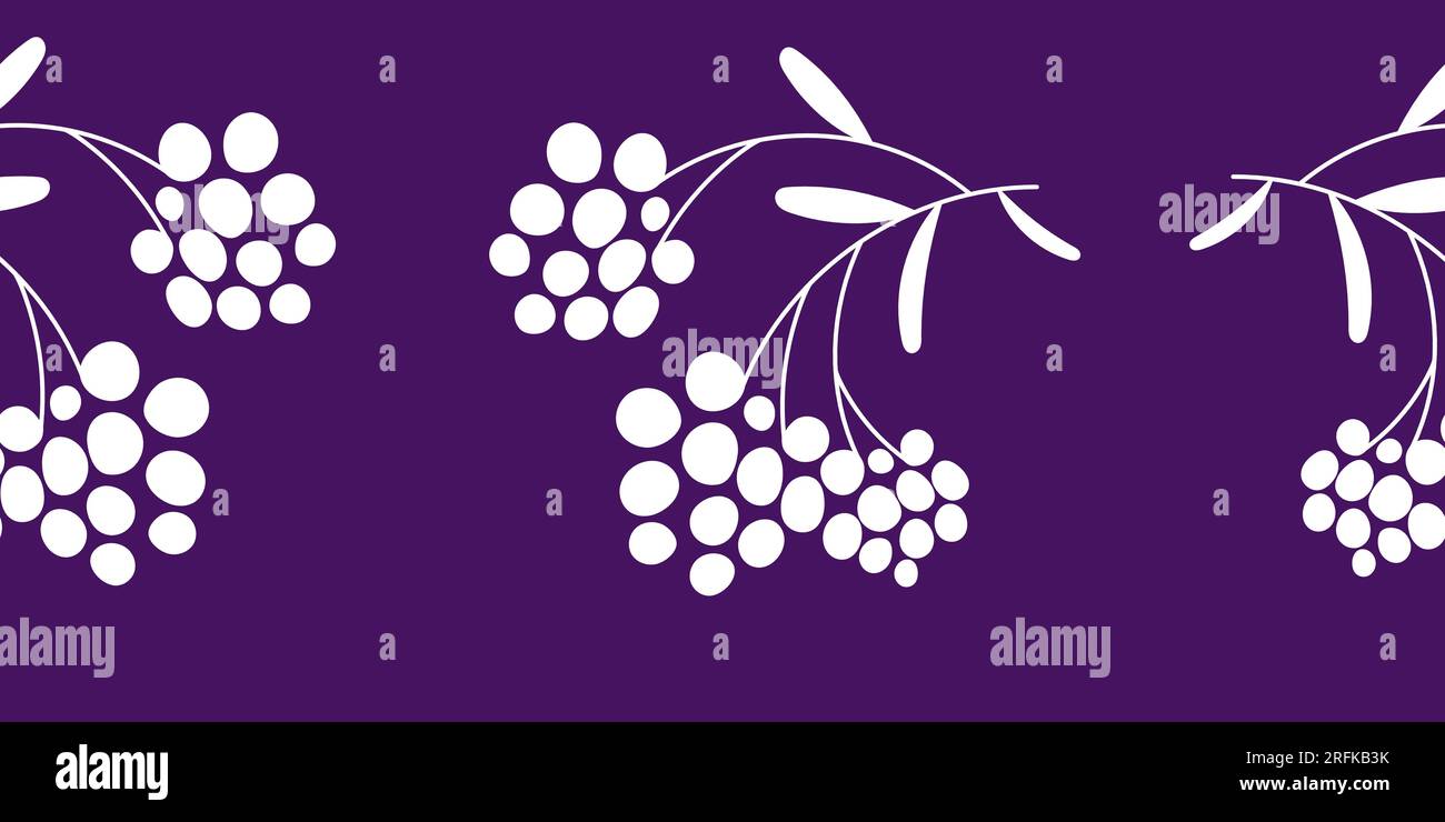 seamless border with brush Stock Vector Image & Art - Alamy