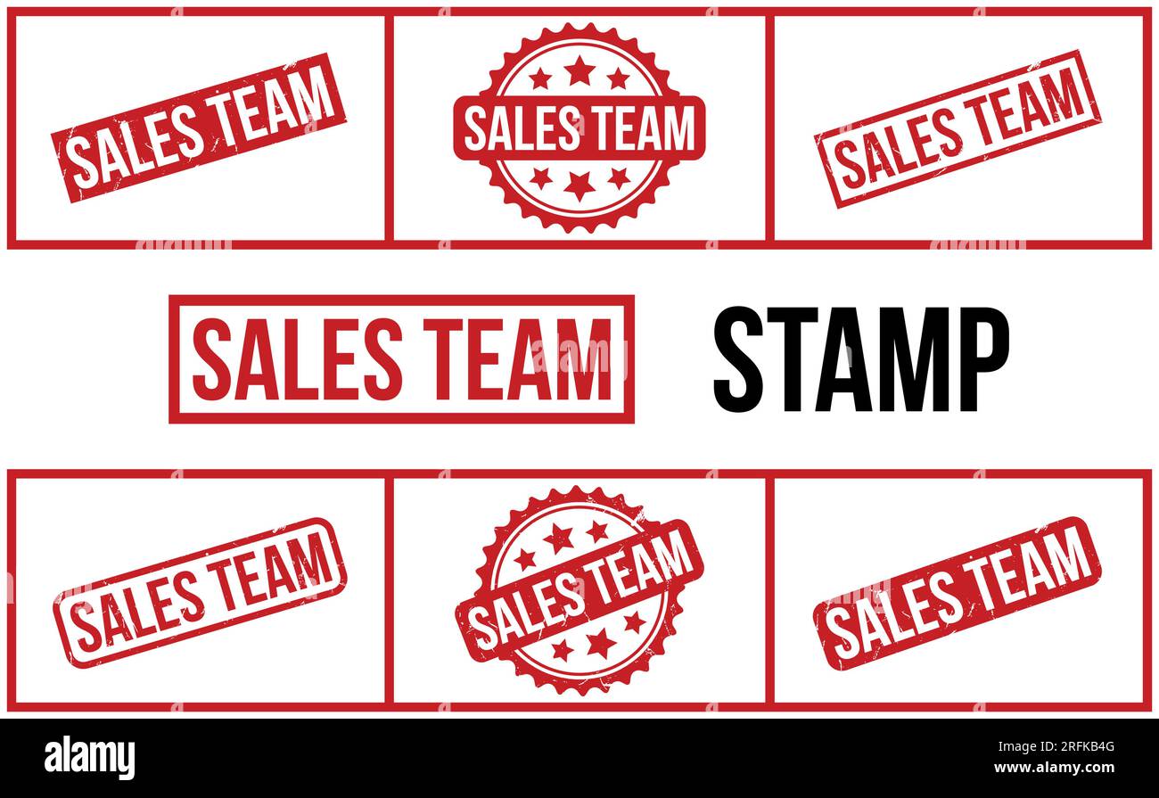 Sales team stamp hi-res stock photography and images - Alamy
