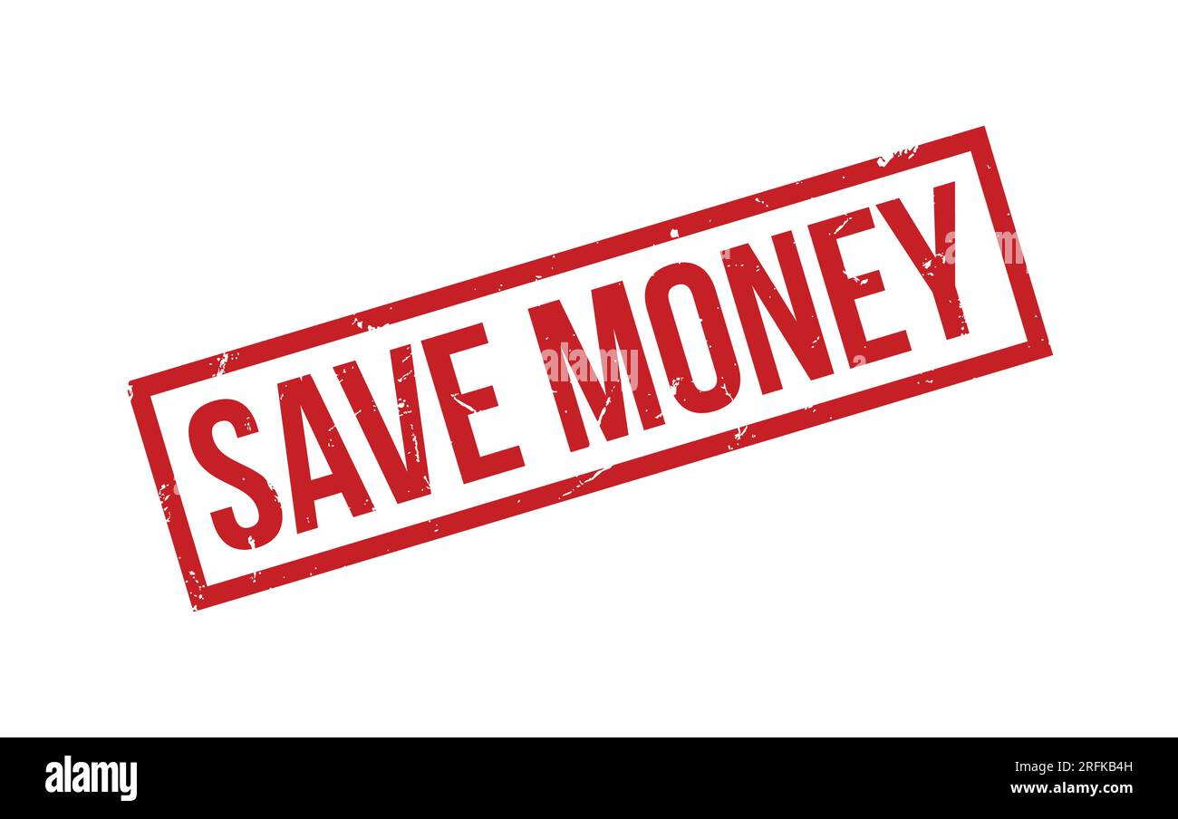 Save money rubber stamp hi-res stock photography and images - Alamy