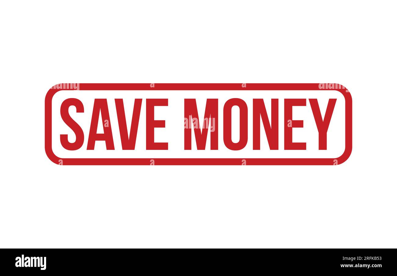 Red Save Money Rubber Stamp Seal Vector Stock Vector Image & Art - Alamy