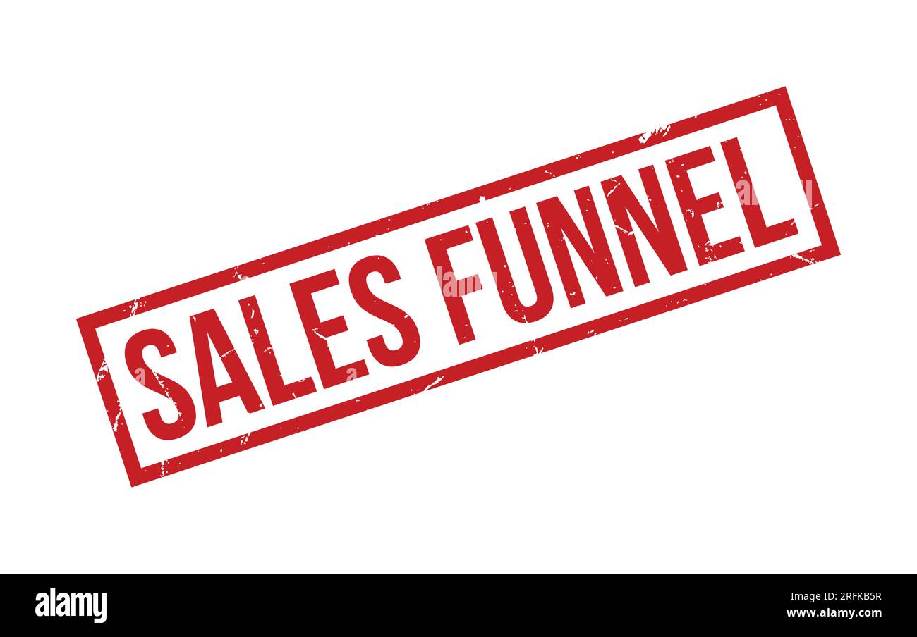 Red Sales Funnel Rubber Stamp Seal Vector Stock Vector Image & Art - Alamy