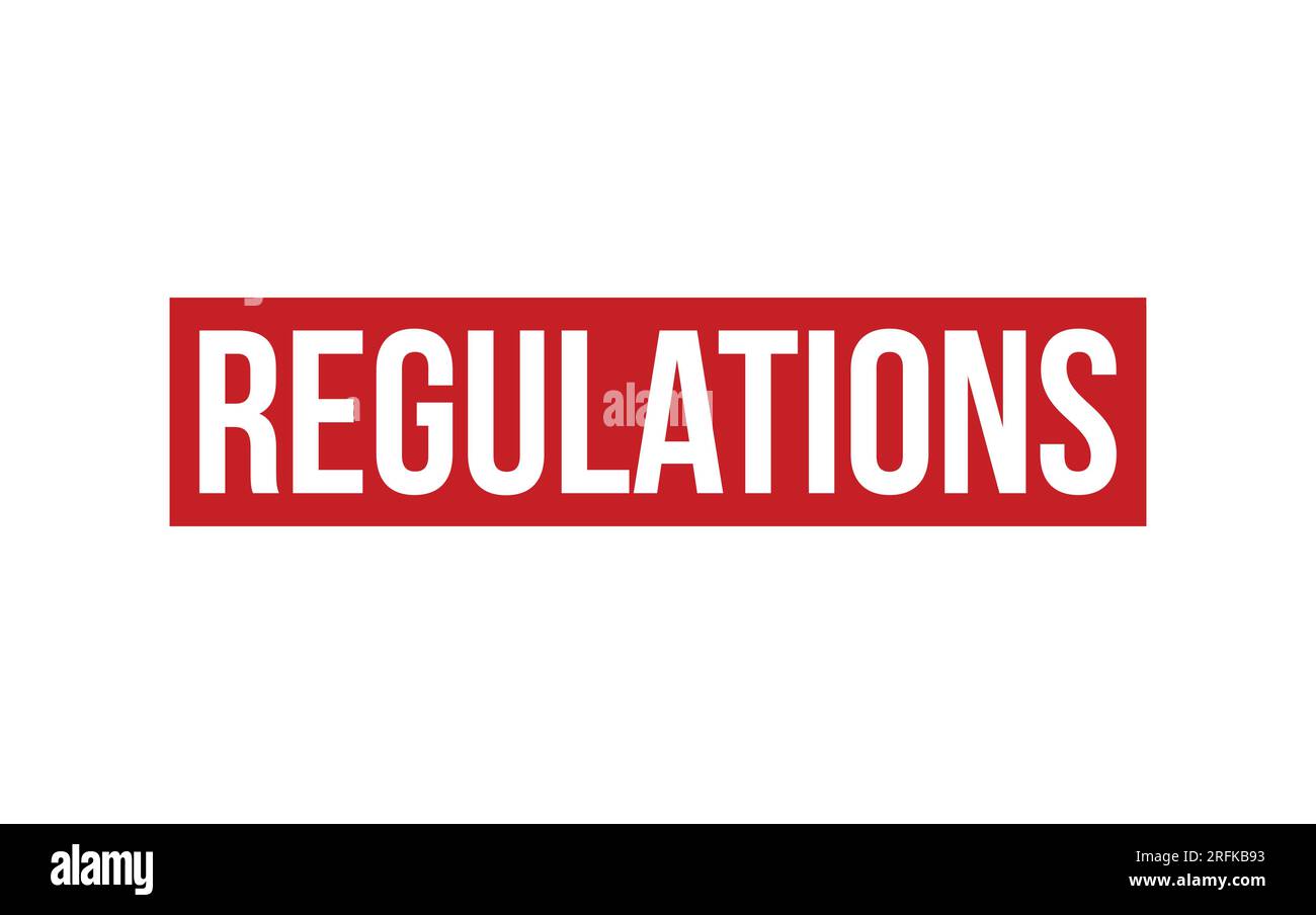 Regulations Rubber Stamp Seal Vector Stock Vector Image & Art - Alamy