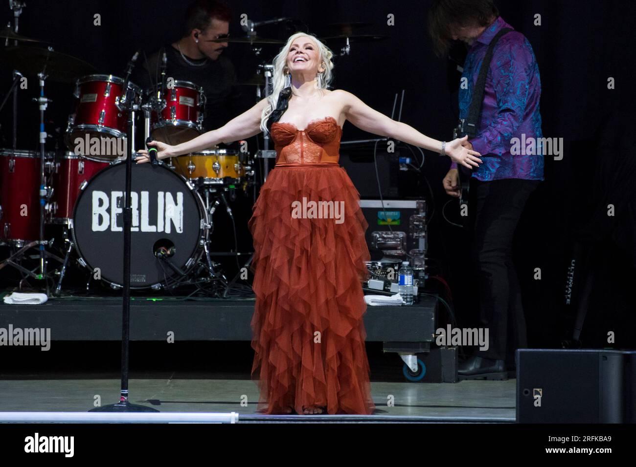 Toronto, Canada. 01st Aug, 2023. Terri Nunn, lead singer of American ...