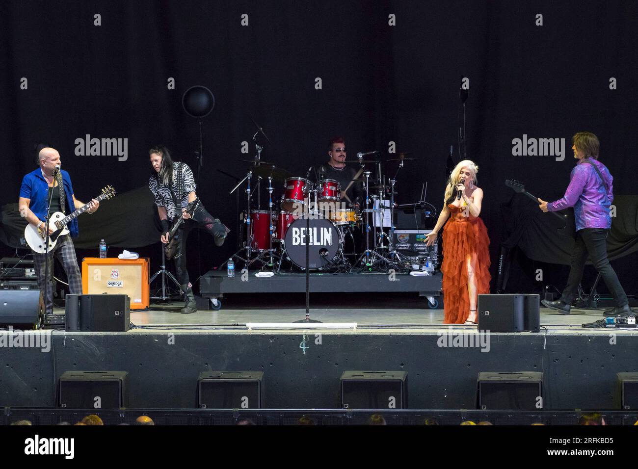 Toronto, Canada. 01st Aug, 2023. Terri Nunn, lead singer of American ...
