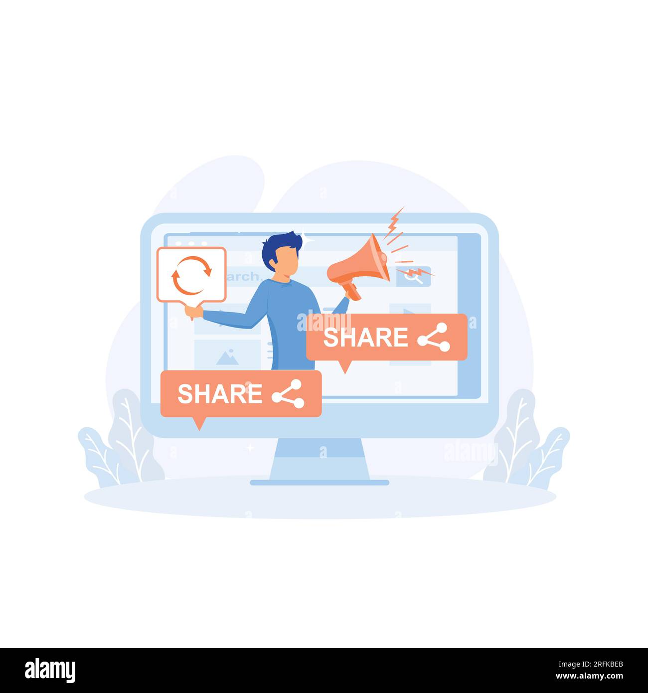 Blog Promotion Mistake Social Media Post Sharing Active Forcing