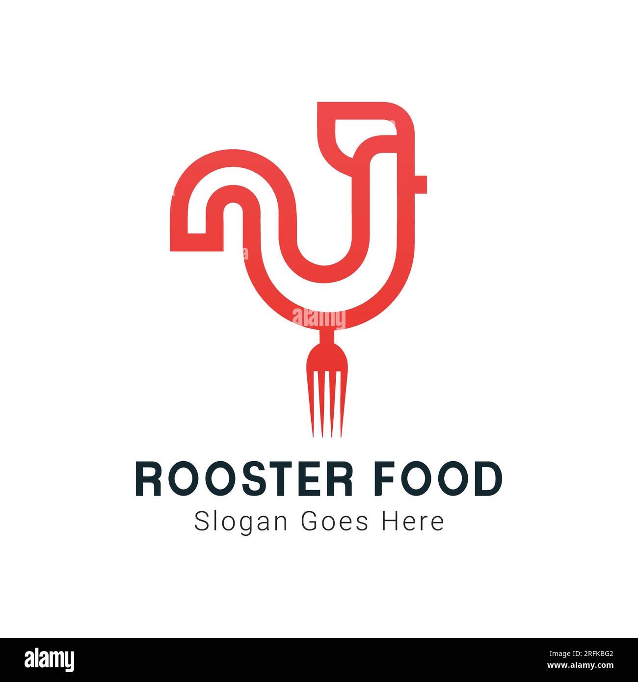 Roster with fork hi-res stock photography and images - Alamy