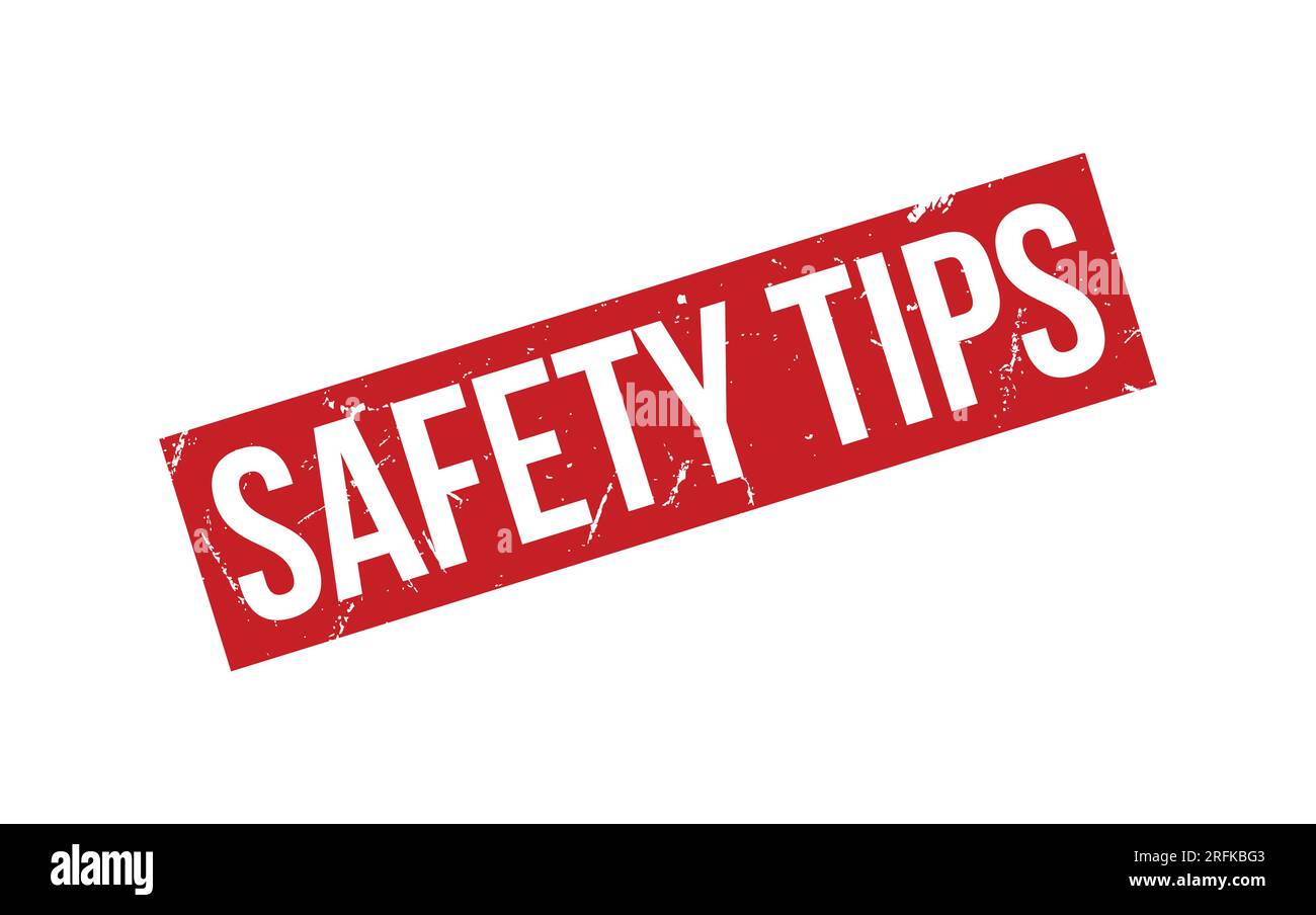 Safety Tips Rubber Stamp Seal Vector Stock Vector Image & Art - Alamy