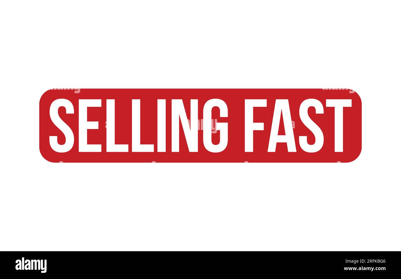 Selling Fast Rubber Stamp Seal Vector Stock Vector Image & Art - Alamy