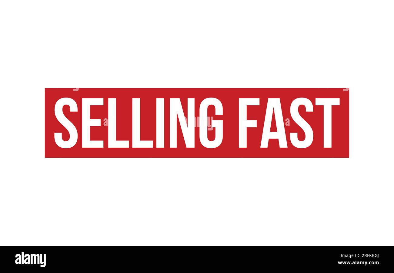 Selling Fast Rubber Stamp Seal Vector Stock Vector Image & Art - Alamy