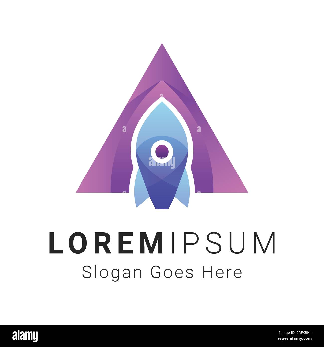 Awesome Space Rocket Logos