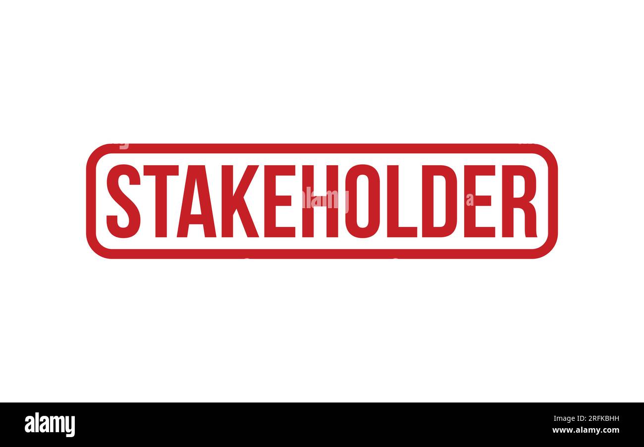 Red Stakeholder Rubber Stamp Seal Vector Stock Vector Image & Art - Alamy