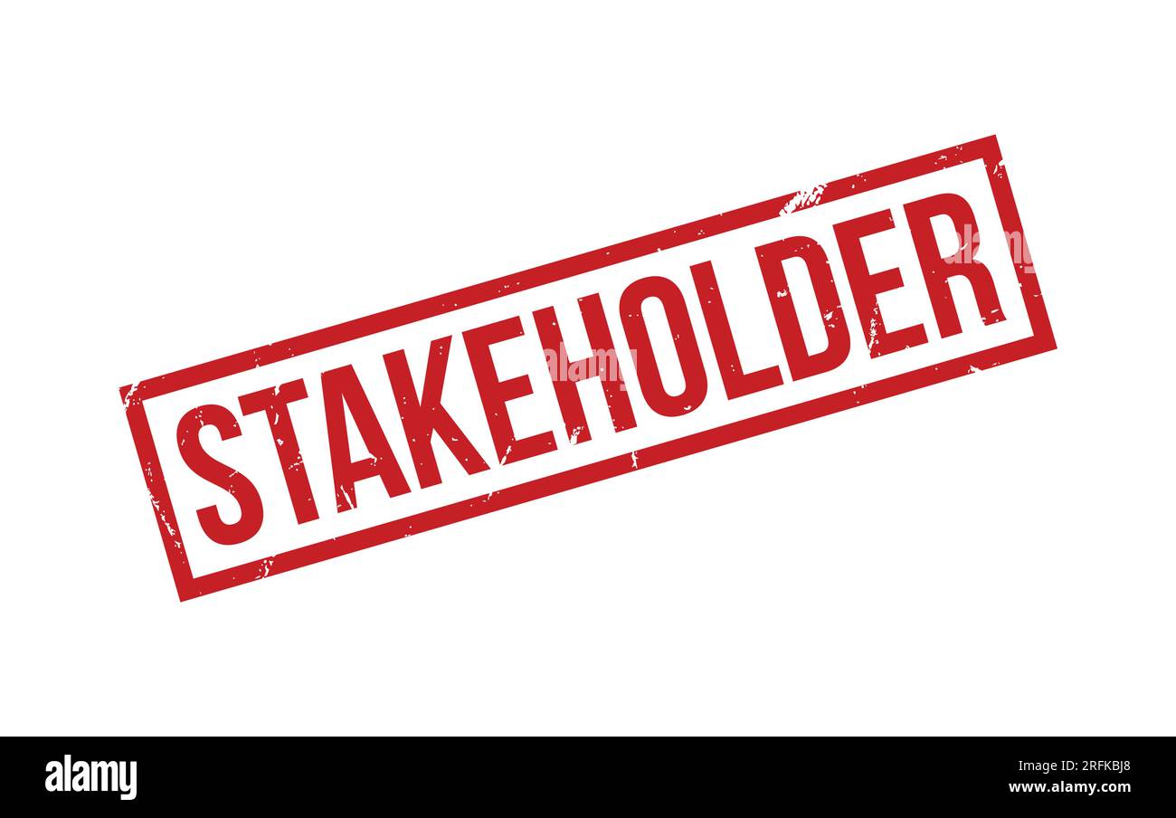Red Stakeholder Rubber Stamp Seal Vector Stock Vector Image & Art - Alamy