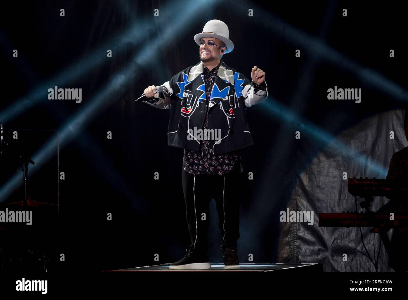 Toronto, Canada. 01st Aug, 2023. Boy George, lead singer of English new ...