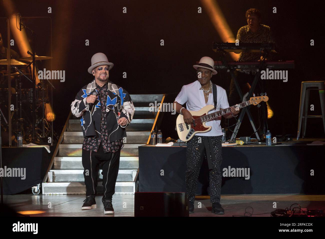 Toronto, Canada. 01st Aug, 2023. Boy George (L), lead singer of English ...